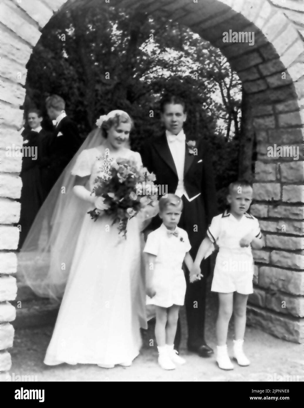 Wedding picture 1952 hi-res stock photography and images - Alamy