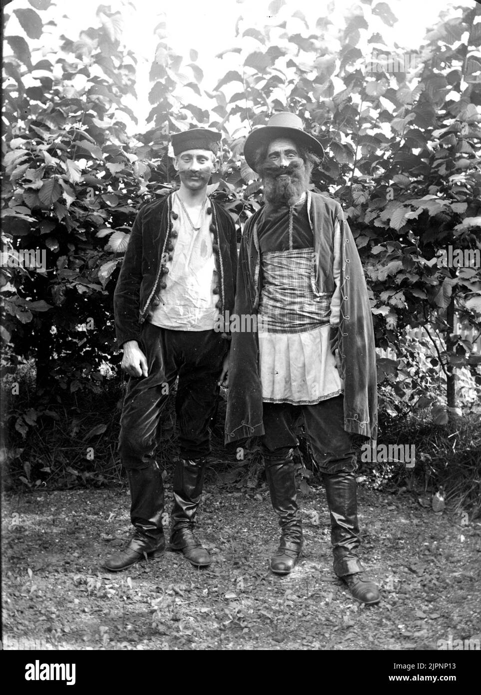 Karl Elg and Knut Medin. Karl Elg och Knut Medin Stock Photo - Alamy