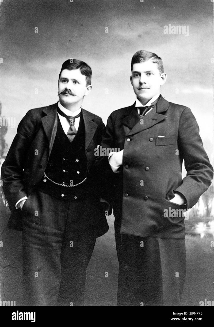 Sven and Erik Alexandersson. Sven och Erik Alexandersson Stock Photo ...