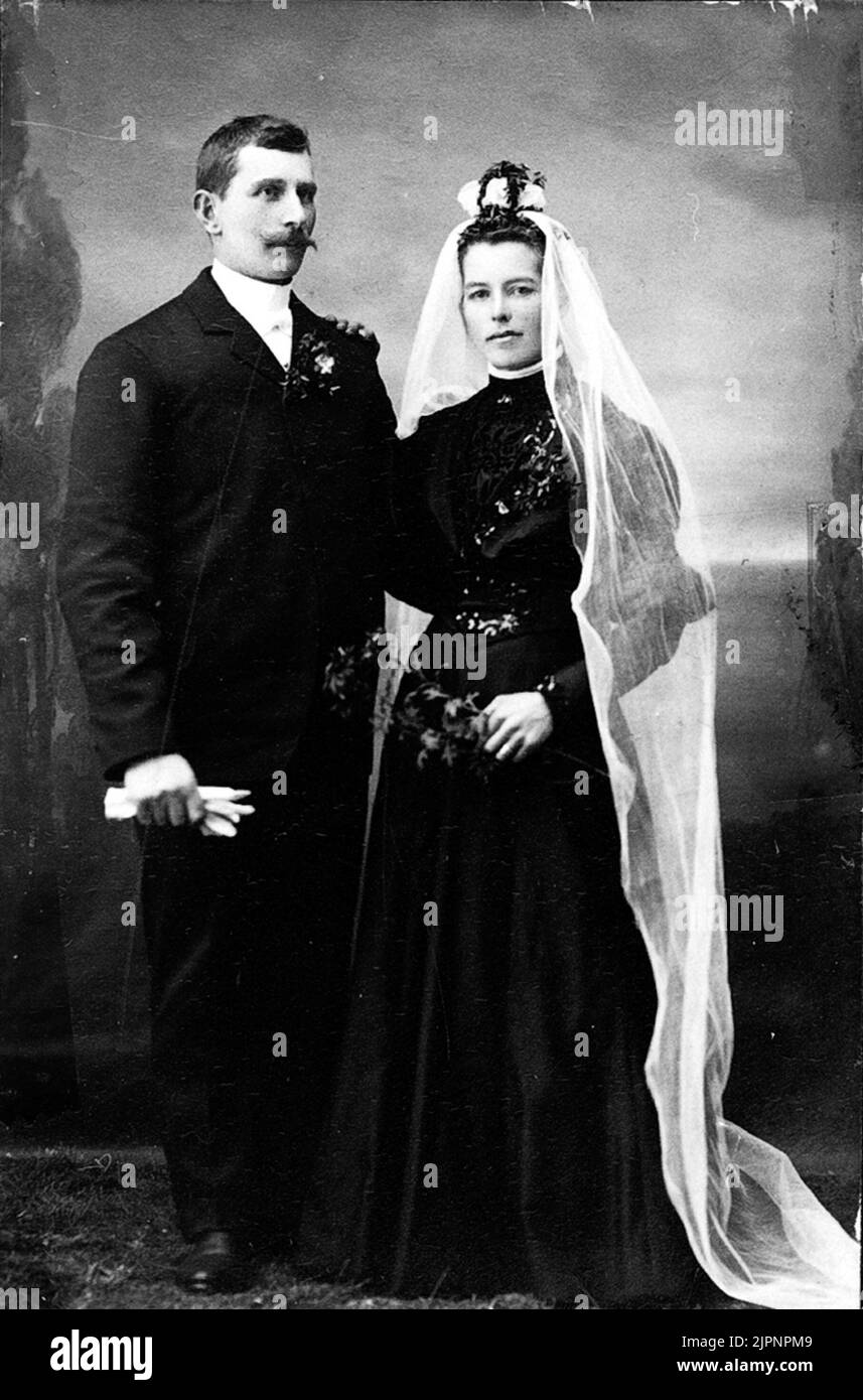 Hilda o Alfred Johansson. Hilda o Alfred Johansson Stock Photo - Alamy