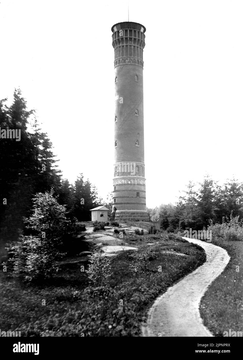 The view tower. Utsiktstornet Stock Photo - Alamy
