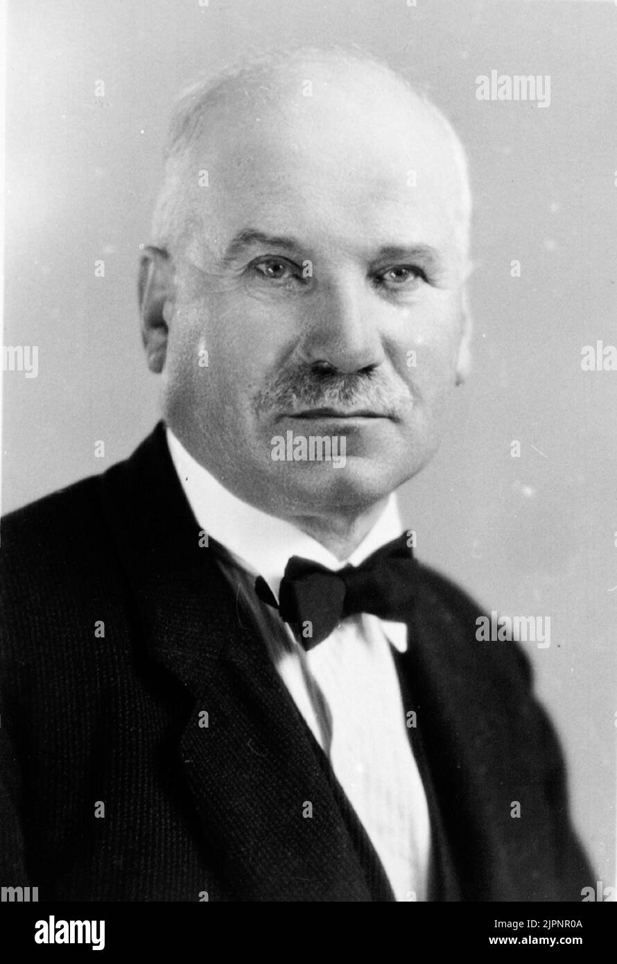 Teacher Johan Emil Hagelin. Lärare Johan Emil Hagelin Stock Photo - Alamy