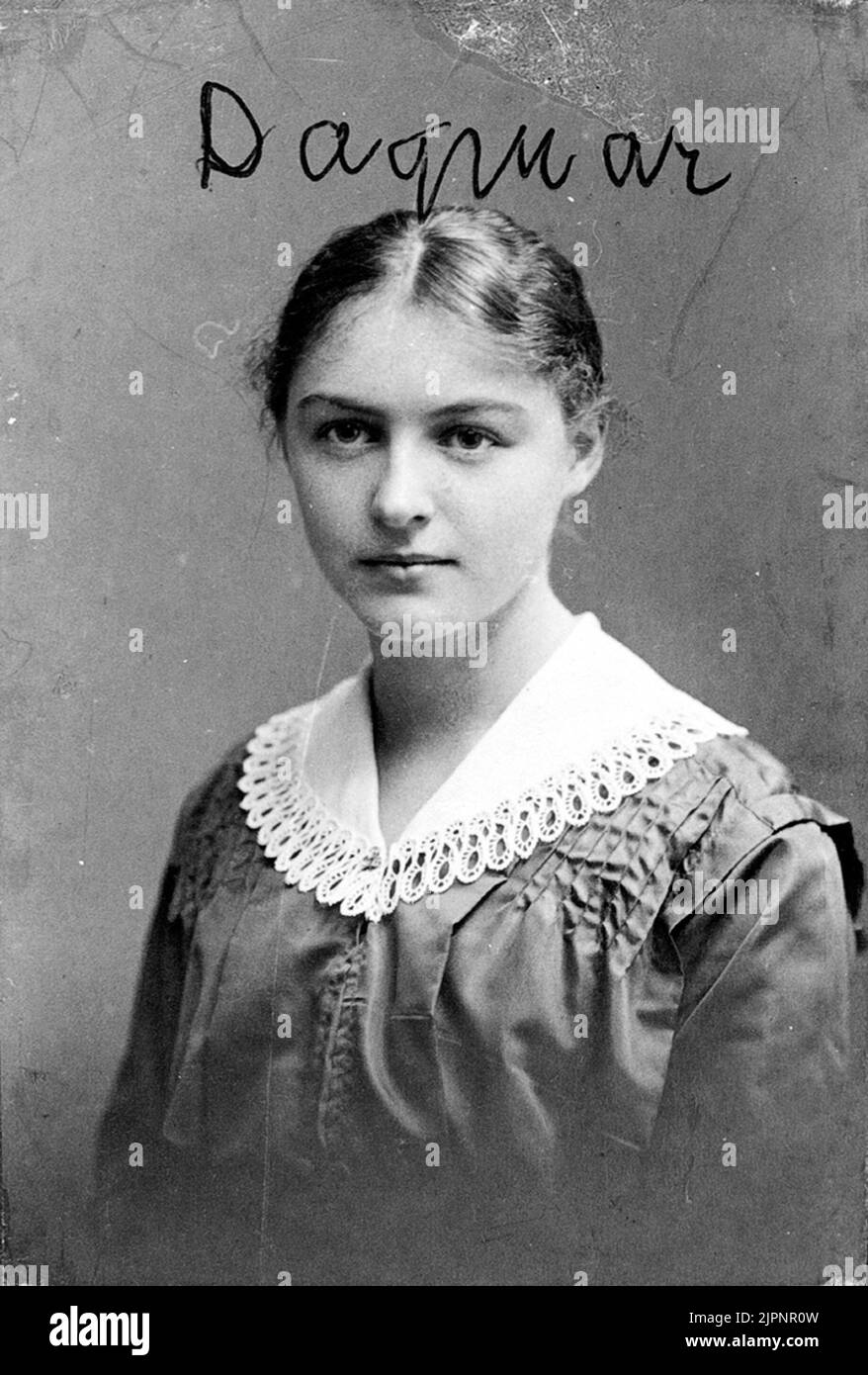 Dagmar 21 years. Dagmar 21 år Stock Photo - Alamy