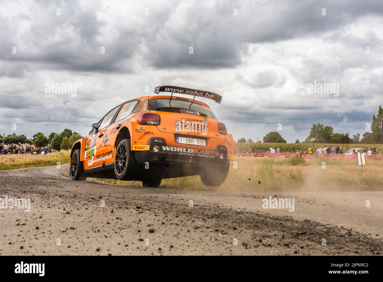 27 VANNESTE Davy (bel), D' ALLEINE Kris (bel), Citroen C3, action ...