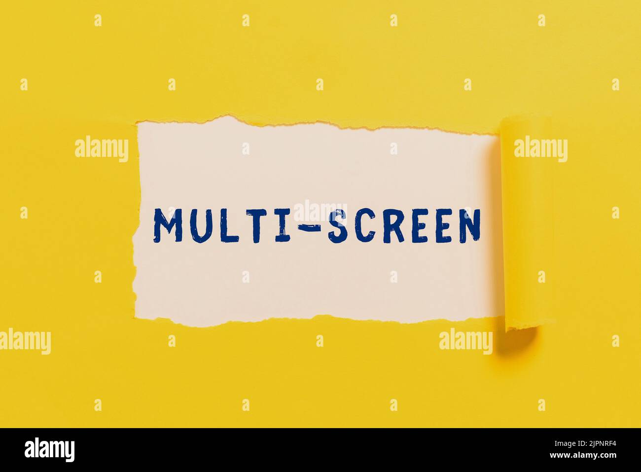 Text caption presenting Multi Screen, Business overview Having or ... Text caption presenting Multi Screen, Business overview Having or ...