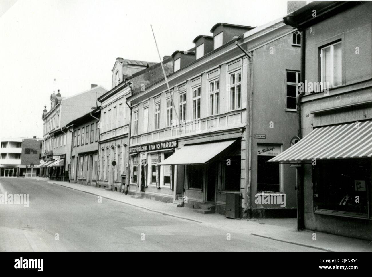 Storgatan, before it was demolished for the EPA building. Storgatan ...