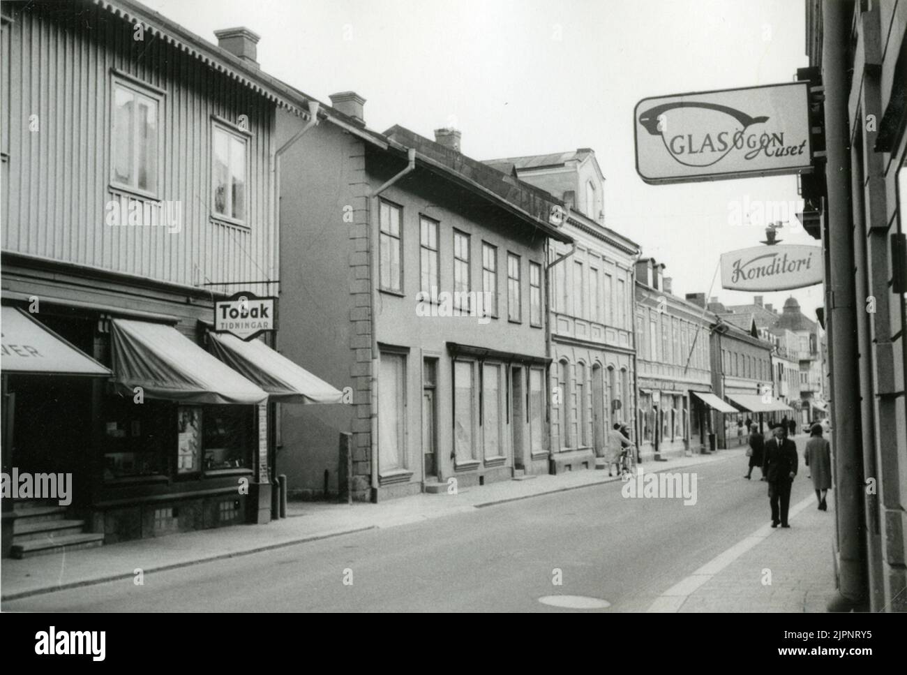 Storgatan, before it was demolished for the EPA building. Storgatan ...