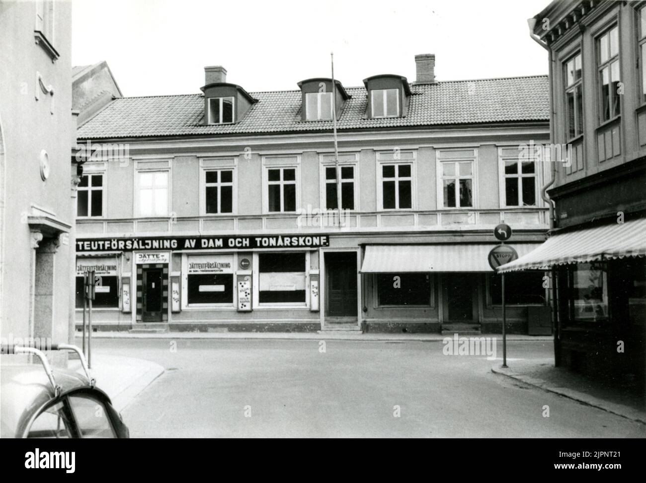 Storgatan, before it was demolished for the EPA building. Storgatan ...