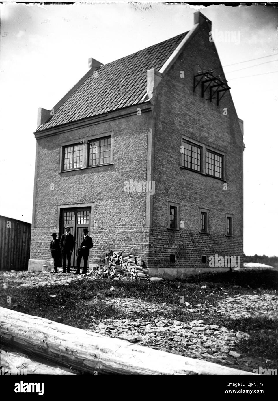 Transformer House. Transformatorhuset Stock Photo - Alamy