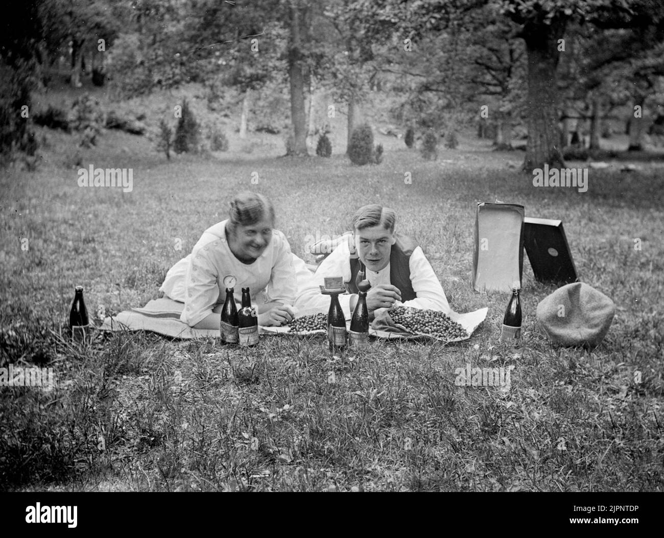 Greta and Halvar. Greta och Halvar Stock Photo - Alamy