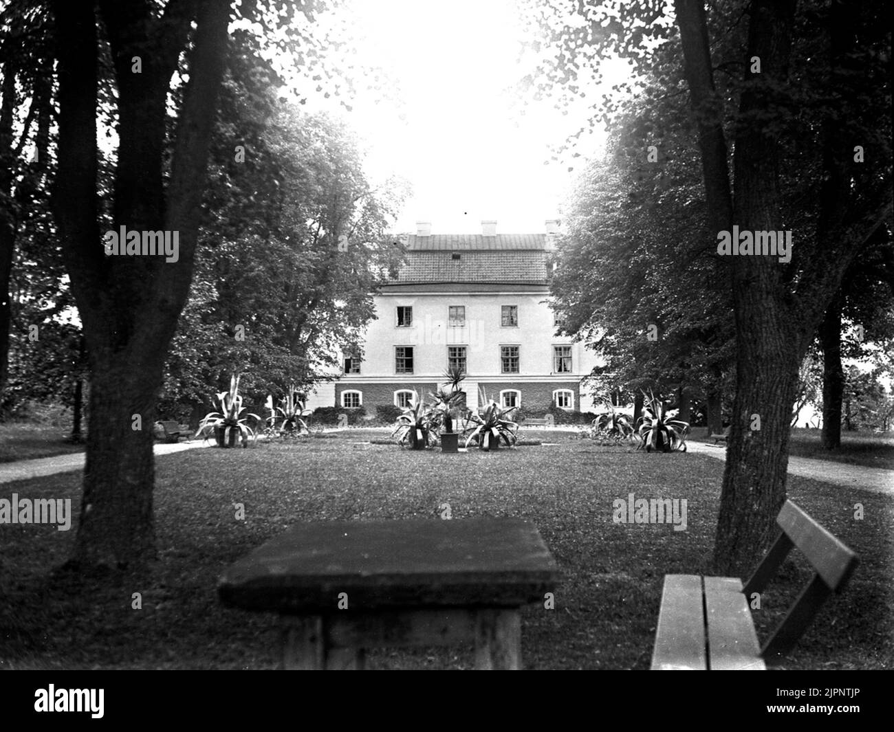Kavlås property. Kavlås egendom Stock Photo - Alamy