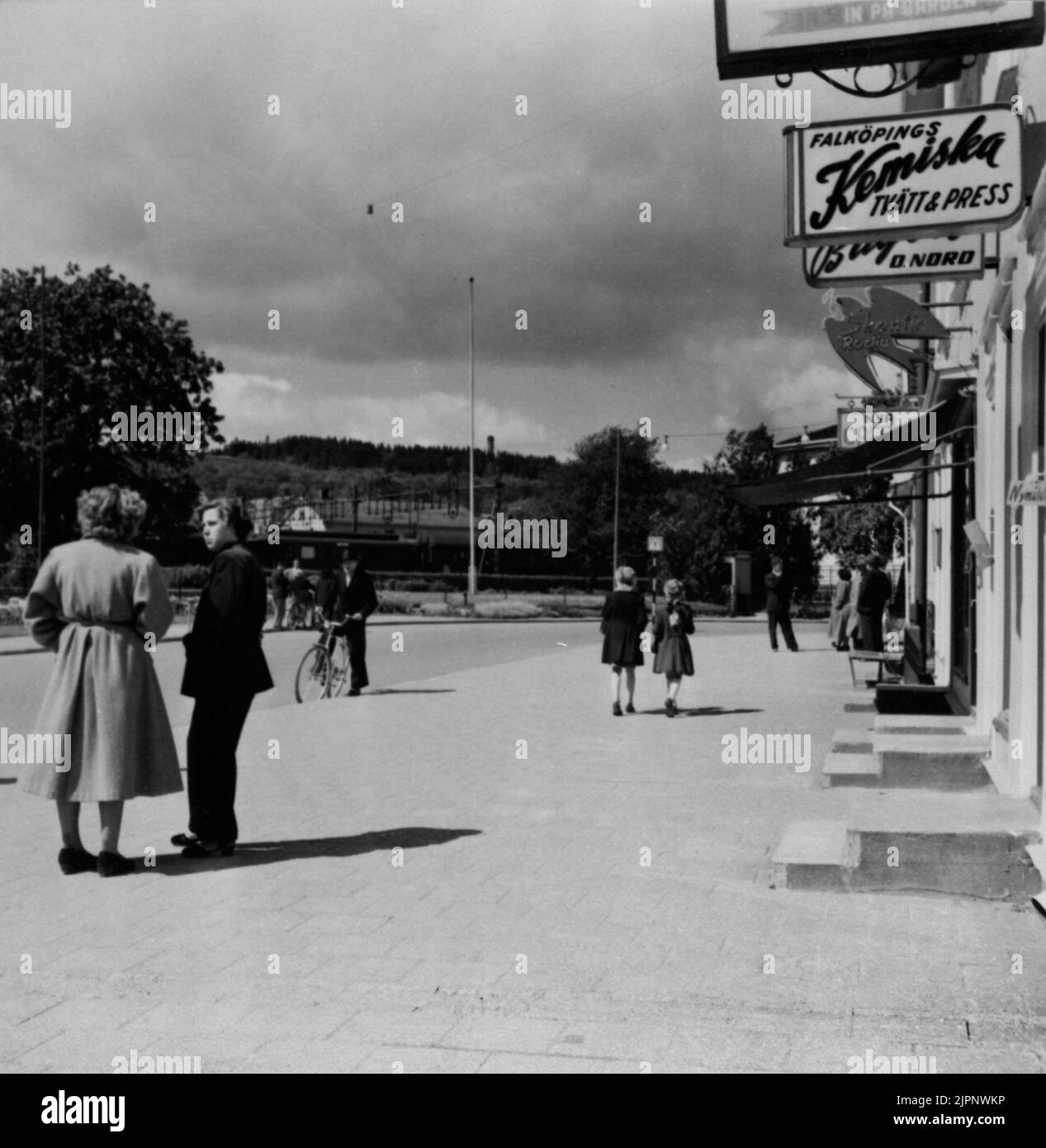 Wide triangle, rank. Vid Trekanten, Ranten Stock Photo - Alamy