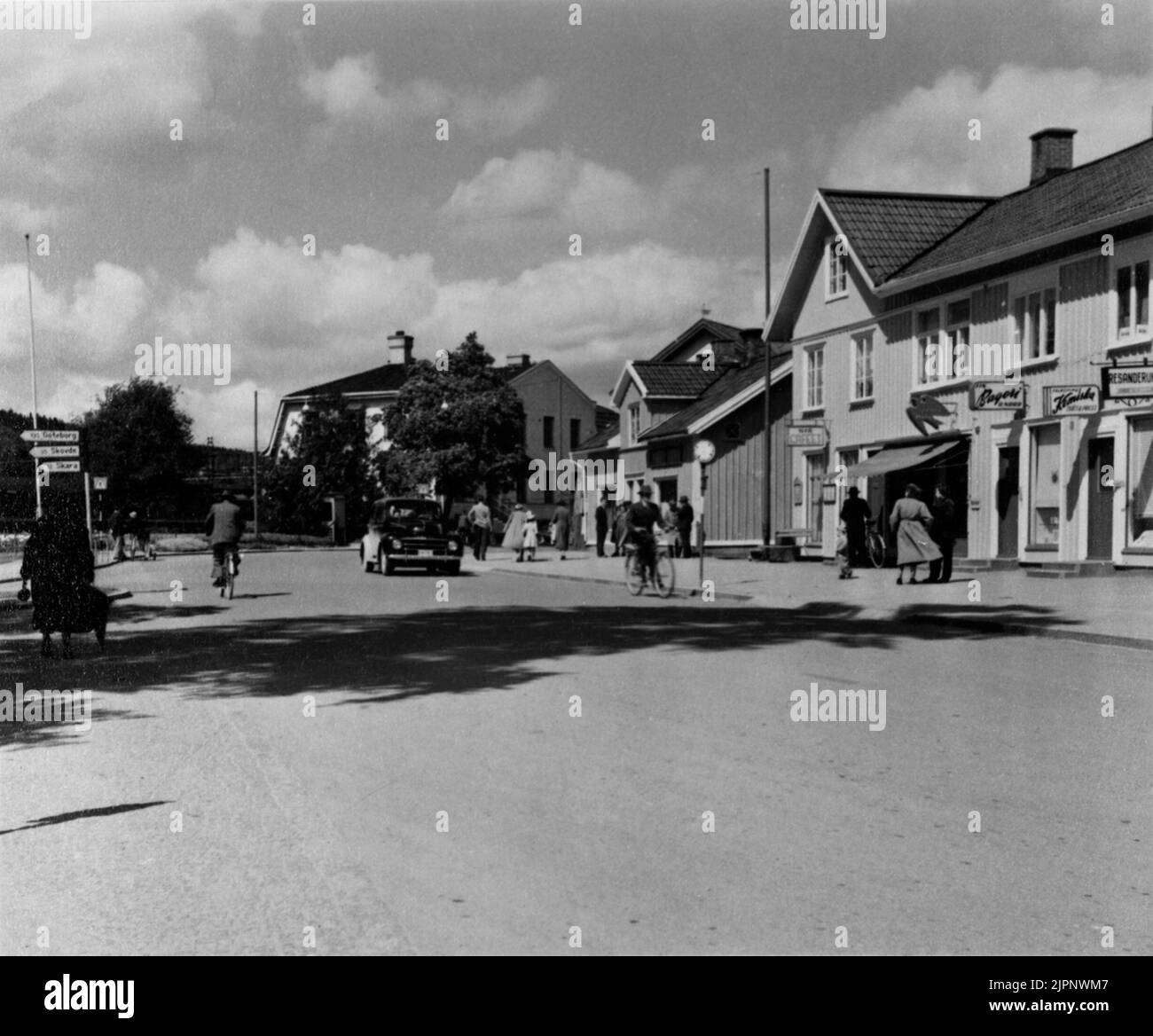 Wide triangle, rank. Vid Trekanten, Ranten Stock Photo - Alamy
