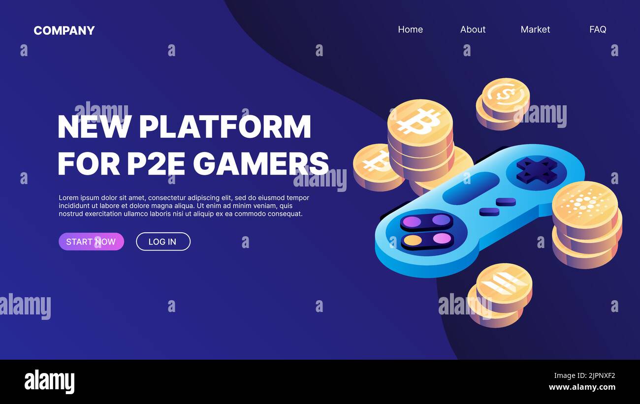 Play2earn hi-res stock photography and images - Alamy