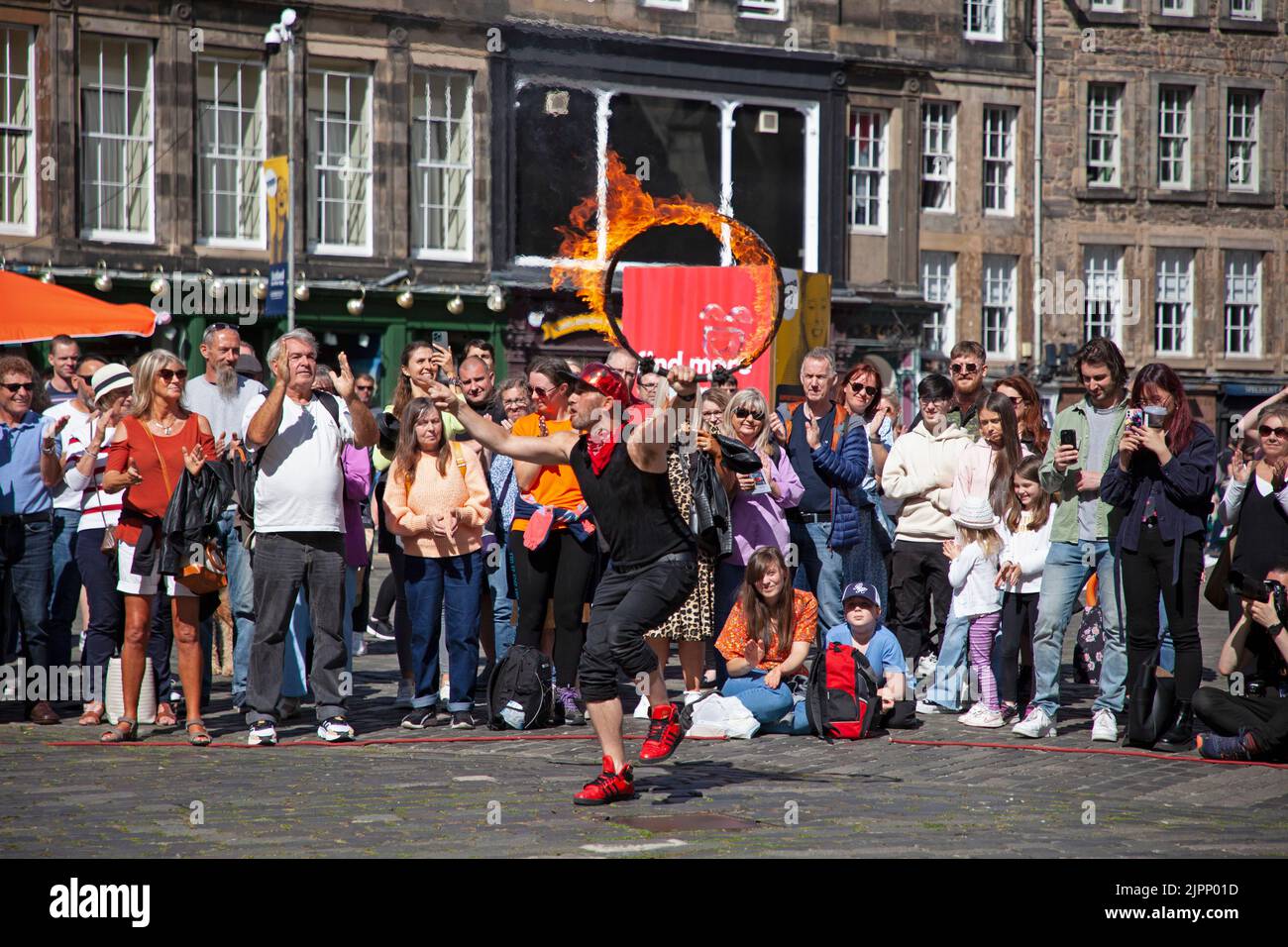 EdFringe Royal Mile, Edinburgh, Scotland. 19th August 2022. Edinburgh ...