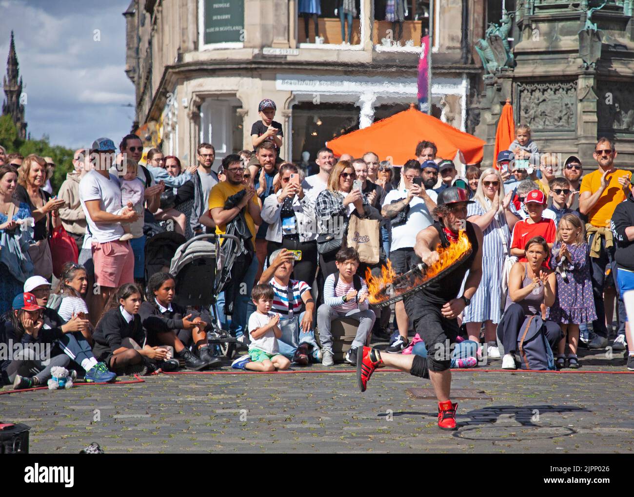 EdFringe Royal Mile, Edinburgh, Scotland. 19th August 2022. Edinburgh ...