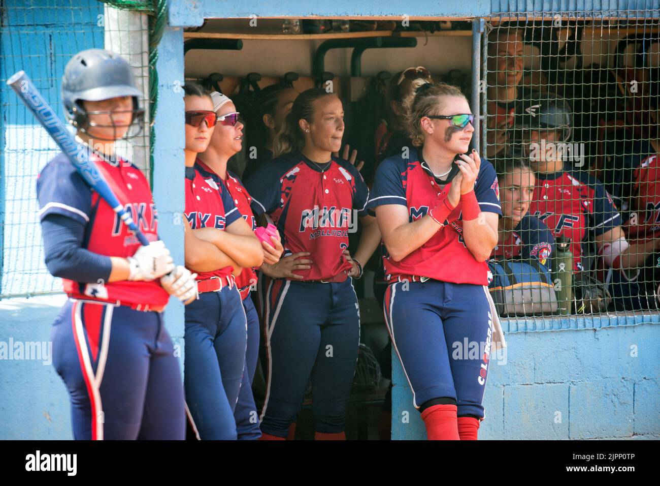 Bollate, Italy. 19th Aug, 2022. Players of Bollate team (ITA) during ...
