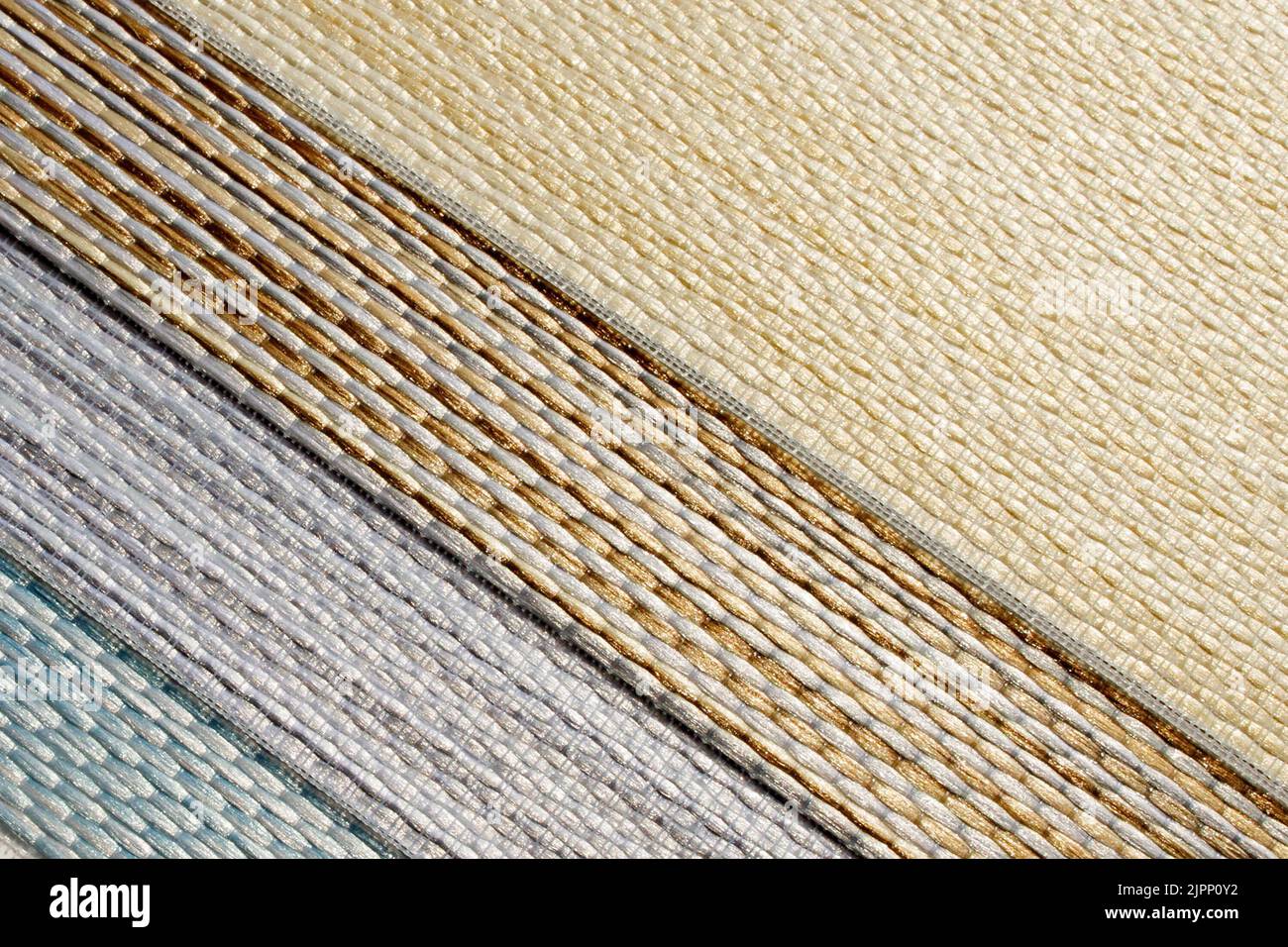 Catalog of different shades of fabric colors. Variety of color of dense ...