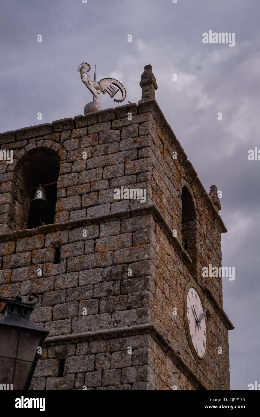 Clock Tower in "The most Portuguese village of Portugal" - Unique ...