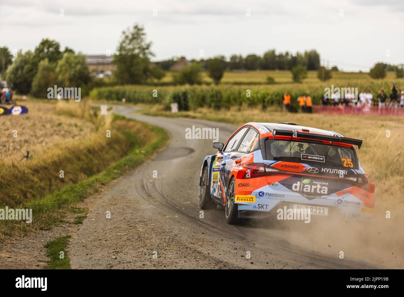 25 MUNSTER Gregoire (lux), LOUKA Louis (bel), Hyundai i20N, action ...