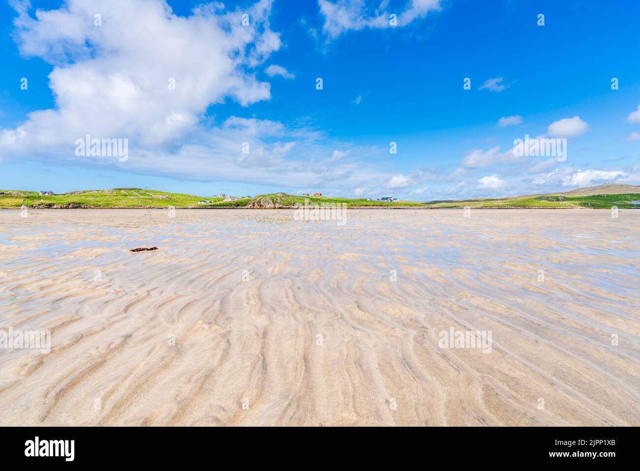 Ardriol beach in Uig Bay on Isle of Lewis, Scotland, UK Stock Photo - Alamy