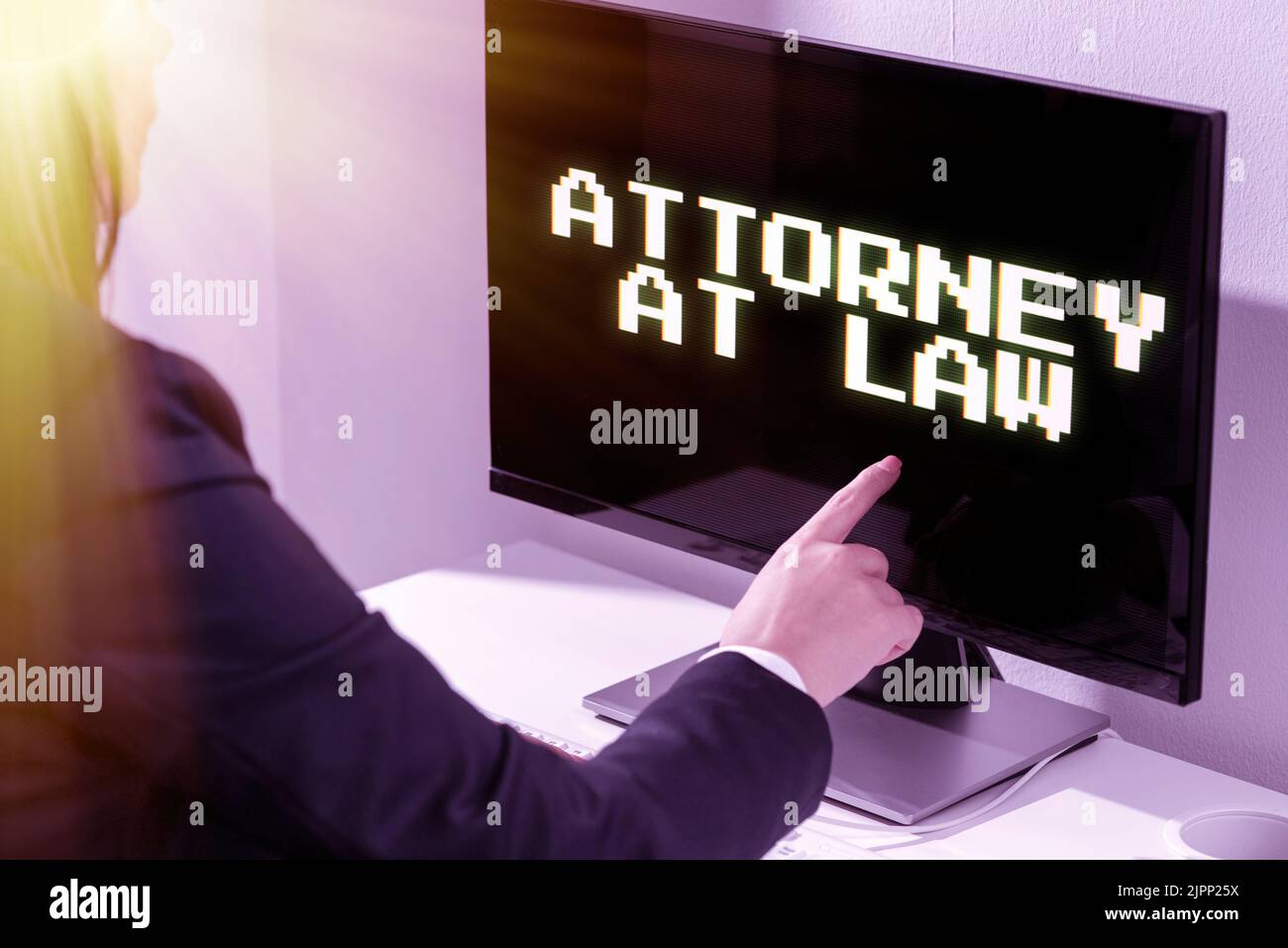 Handwriting text Attorney At Law, Business approach legal practitioner ...