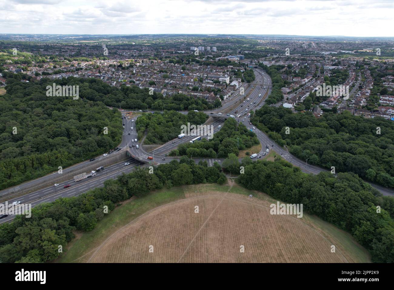 Roundabout crossroad road traffic sign hi-res stock photography and ...