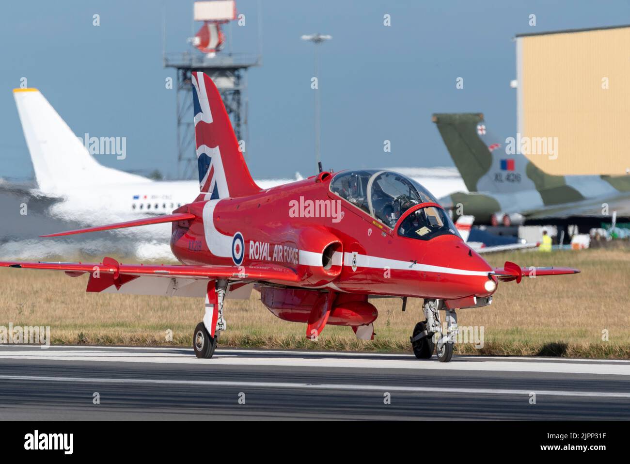 London Southend Airport, Essex, UK. 19th Aug, 2022. The RAF’s Red ...