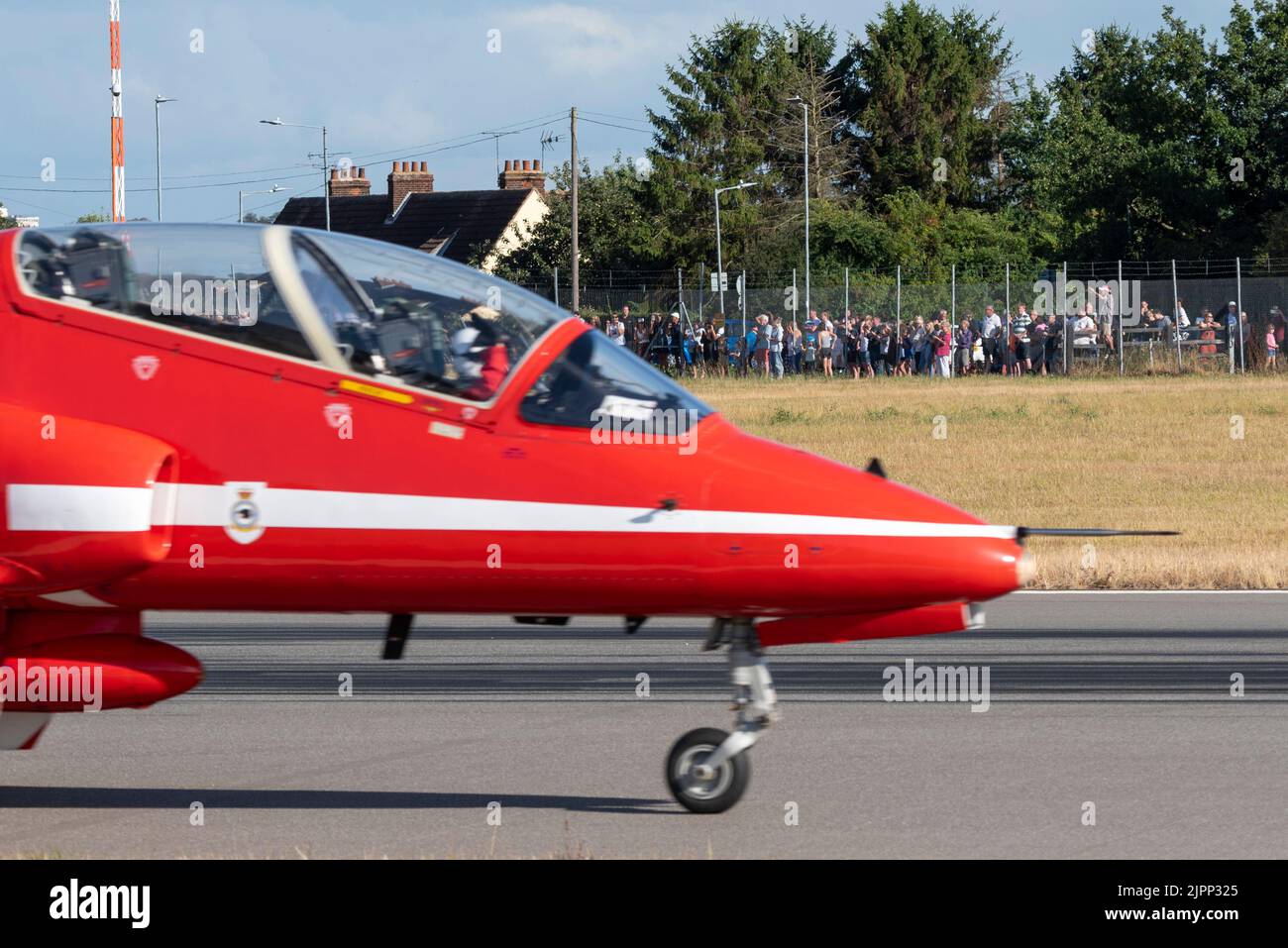 London Southend Airport, Essex, UK. 19th Aug, 2022. The RAF’s Red ...