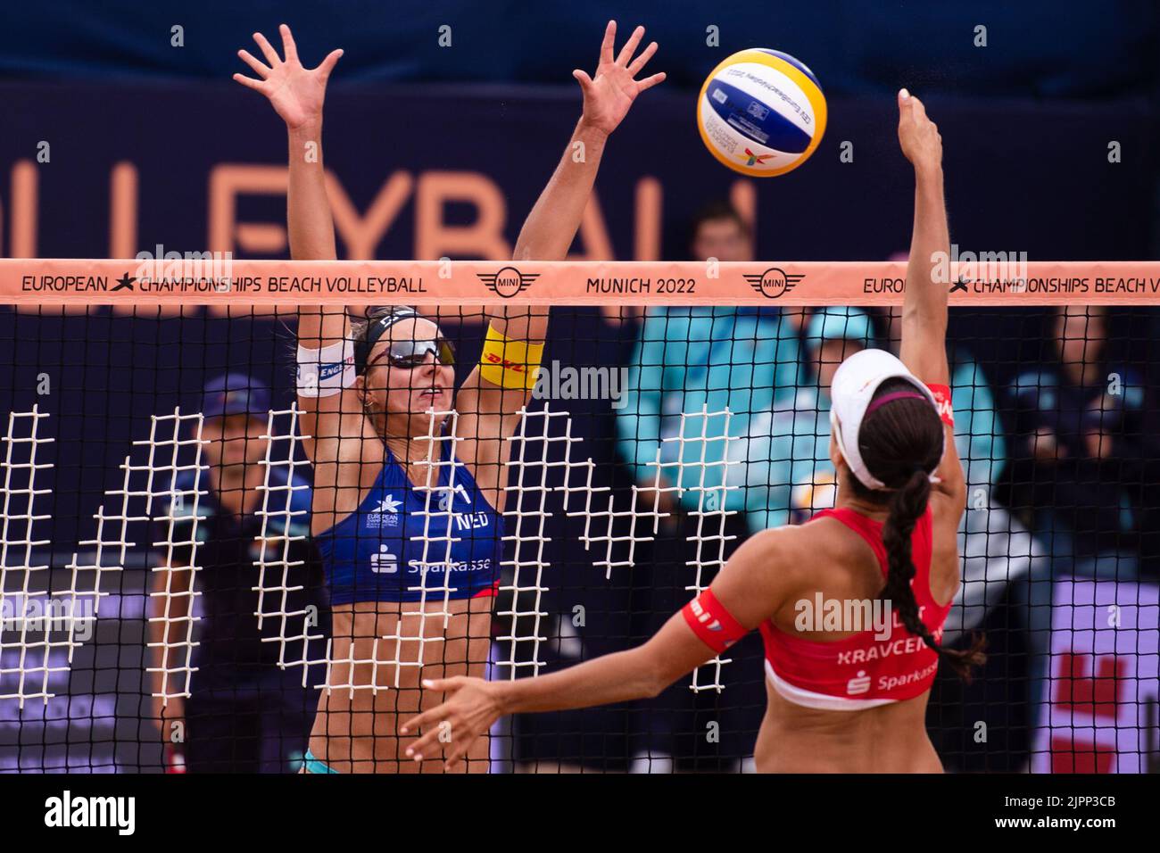 Munich, Germany. 19th Aug, 2022. European Championship, Beach ...