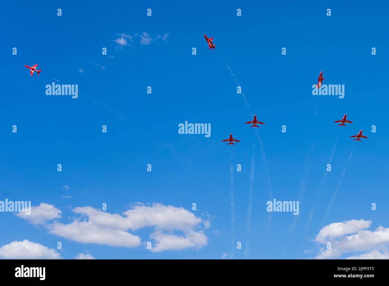 London Southend Airport, Essex, UK. 19th Aug, 2022. The RAF’s Red ...