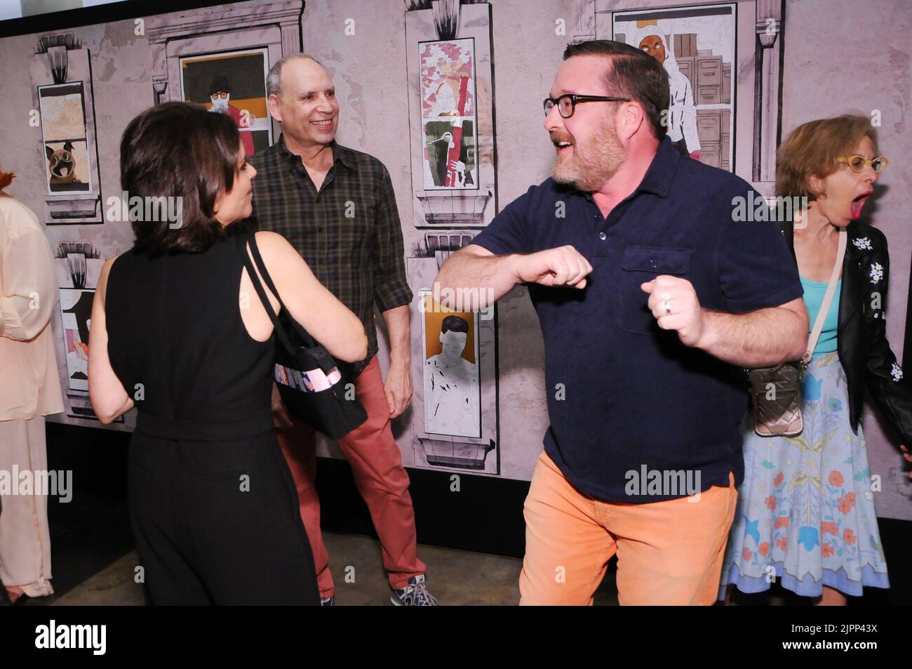 New York, USA. 18th Aug, 2022. NEW YORK - AUGUST 18: Daniel Oreskes and ...