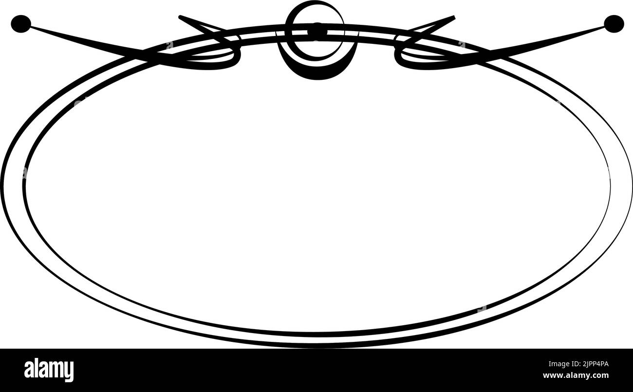 Blank template for text, isolated text box, vector ornaments ...