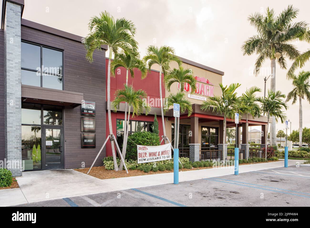 Miami, FL, USA - August 6, 2022: Photo of Outback Steakhouse Homestead ...