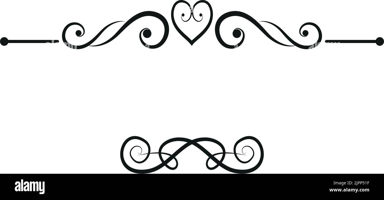 Blank template for text, isolated text box, vector ornaments ...