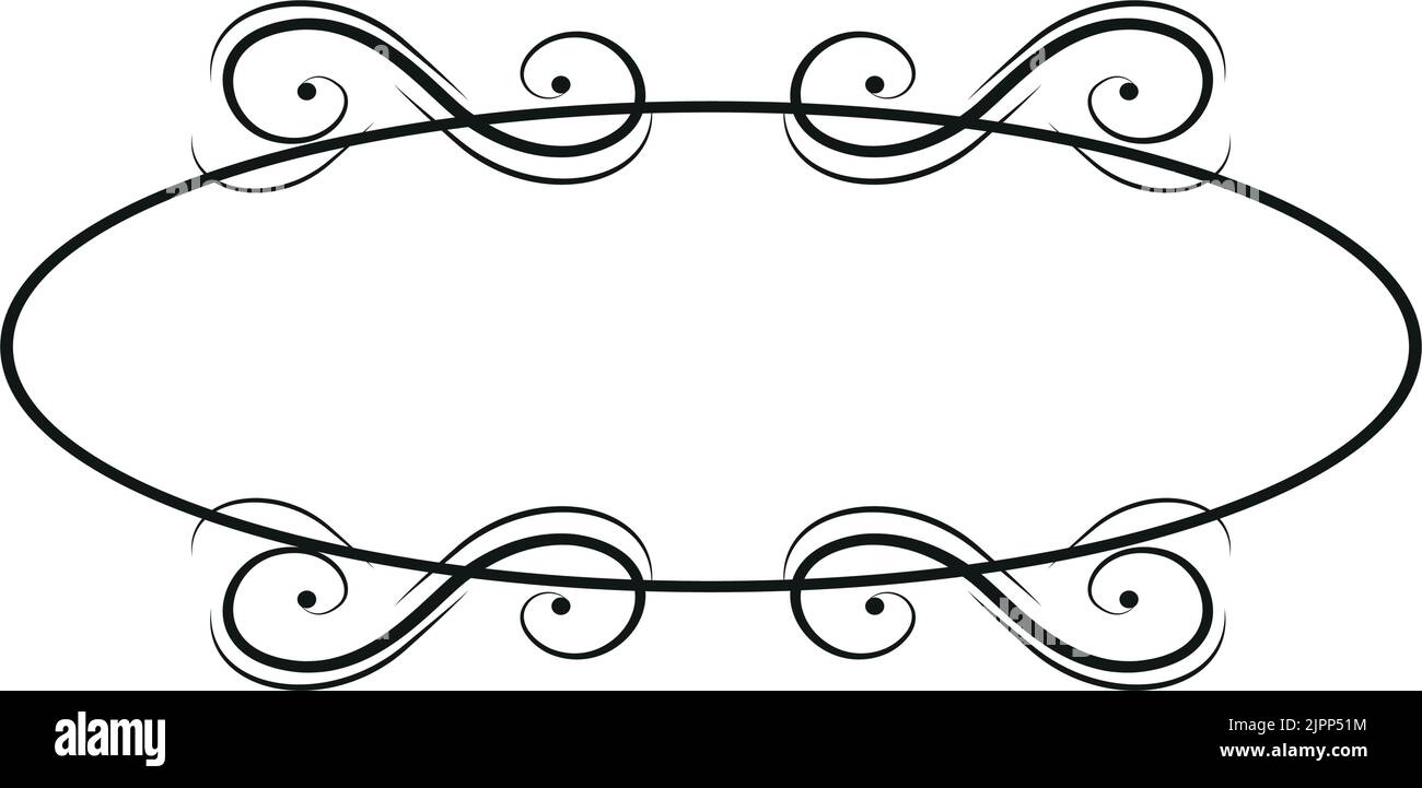 Blank template for text, isolated text box, vector ornaments ...