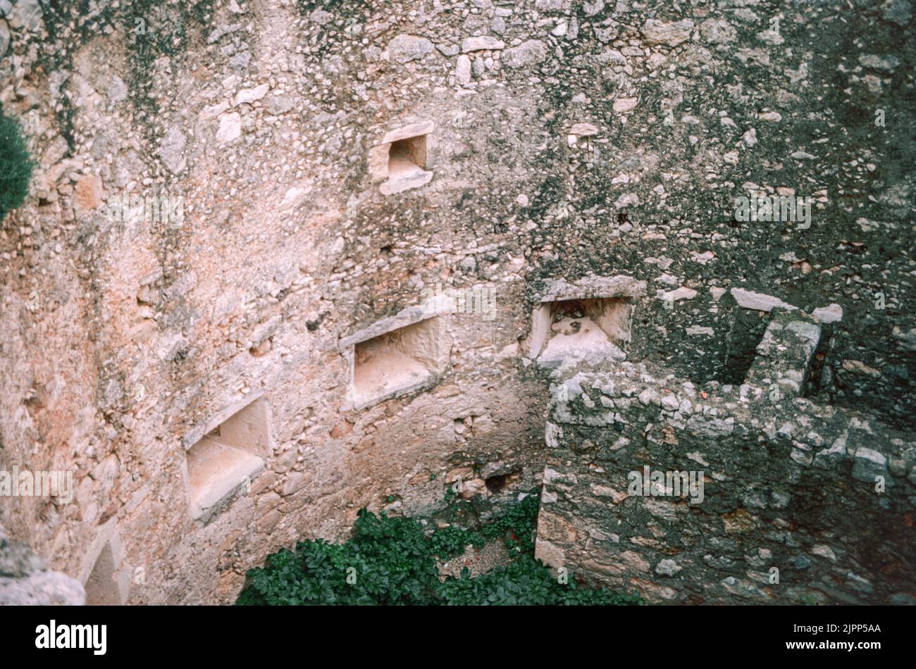 Izzedidin Fortress - Ottoman fort in Aptera in western part of Crete ...