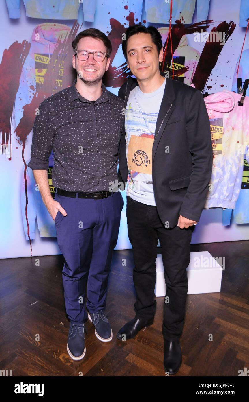 NEW YORK - AUGUST 18: James Caverly and Ariel Shafir attend the Third ...