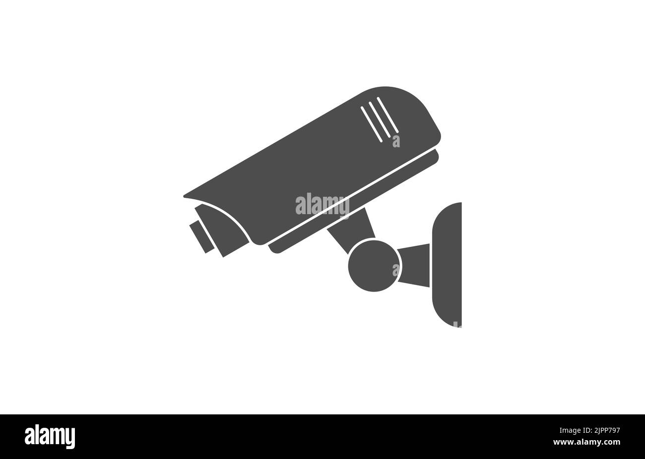 video camera. An illustration template for a logo, sticker, brand or ...