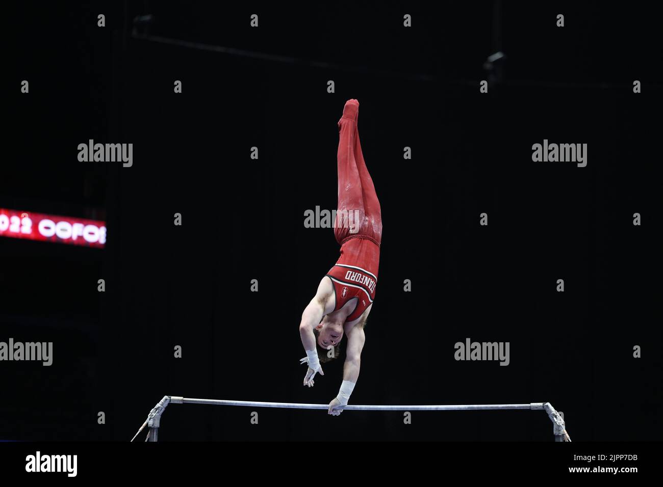 August 18, 2022: Taylor Burkhart from Stanford competes during men's ...