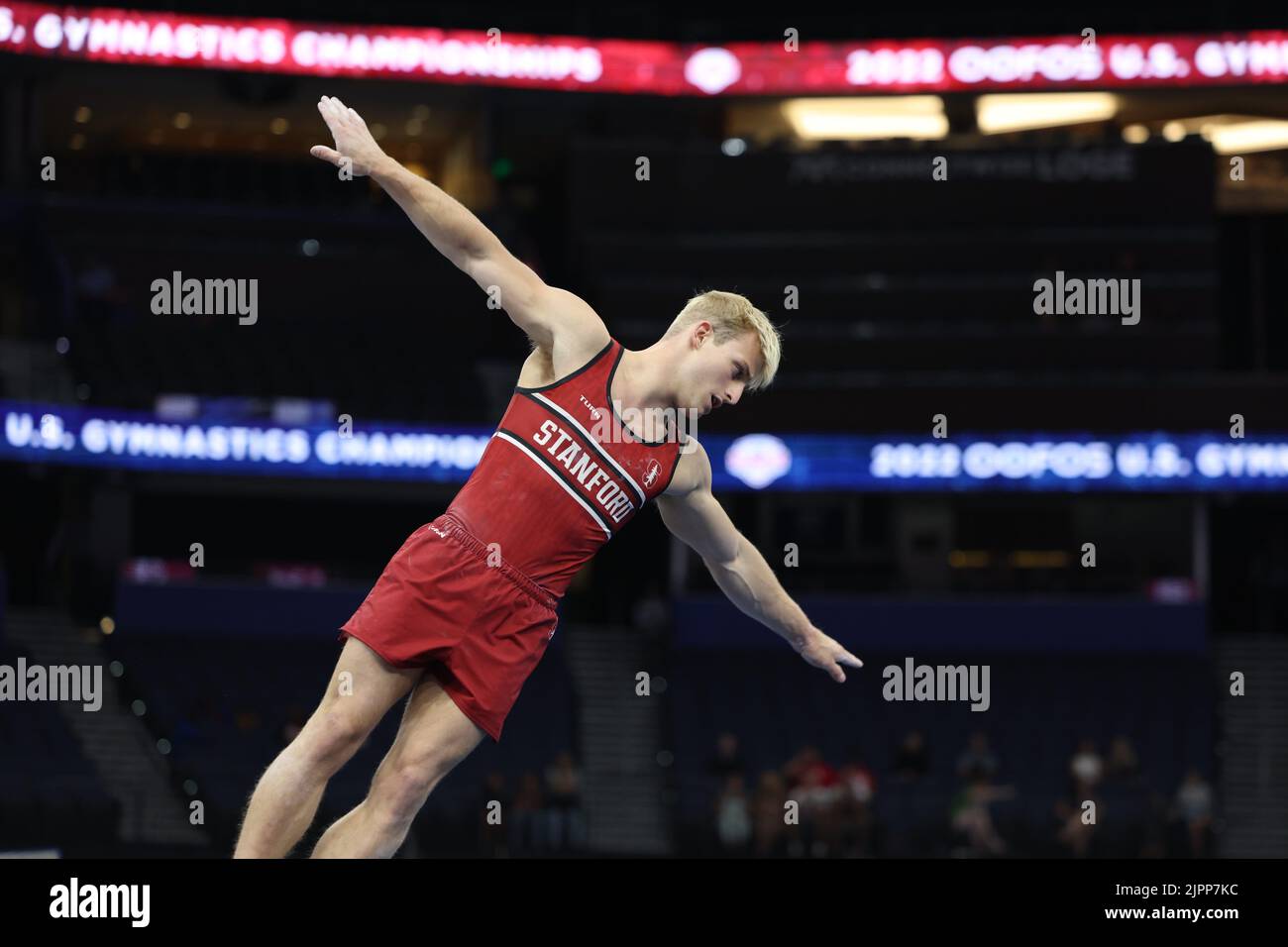 August 18, 2022: Colt Walker from Stanford competes during men's ...