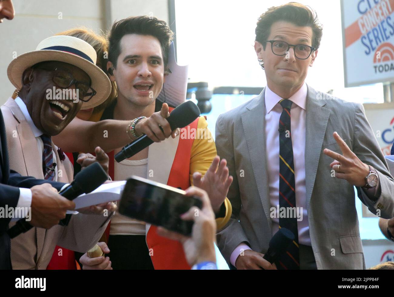Panic! At The Disco Performing On The Today Show Citi Summer Concert ...
