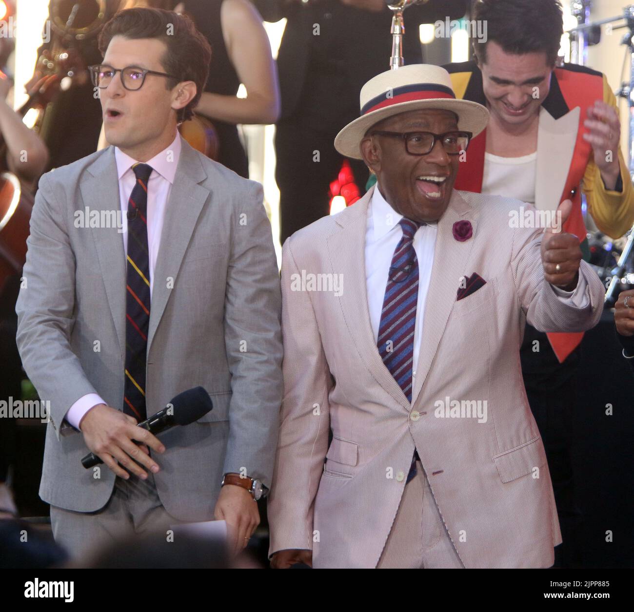 Panic! At The Disco Performing On The Today Show Citi Summer Concert ...