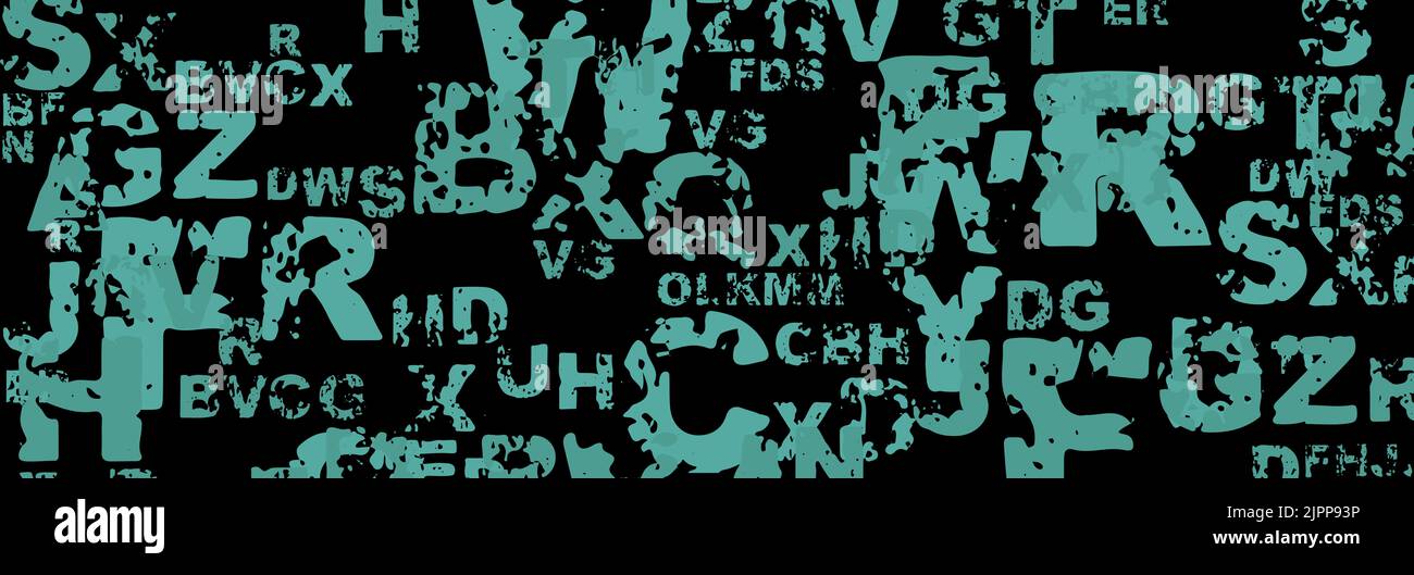 Creative and modern background with letters Stock Photo - Alamy