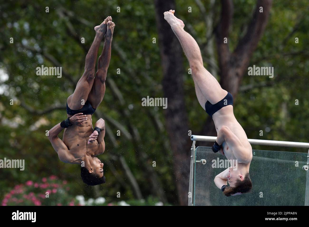 Rome, . 19th Aug, 2022. Ben Cutmore, Kyle Kothari during European ...