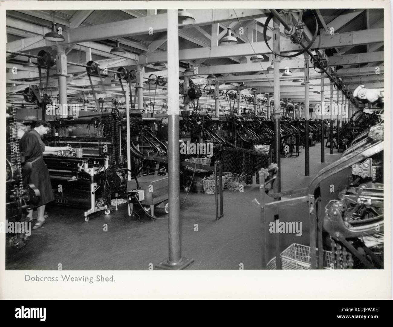 Smith & Calverley Ltd. cloth manufacturing mill in Huddersfield Stock ...