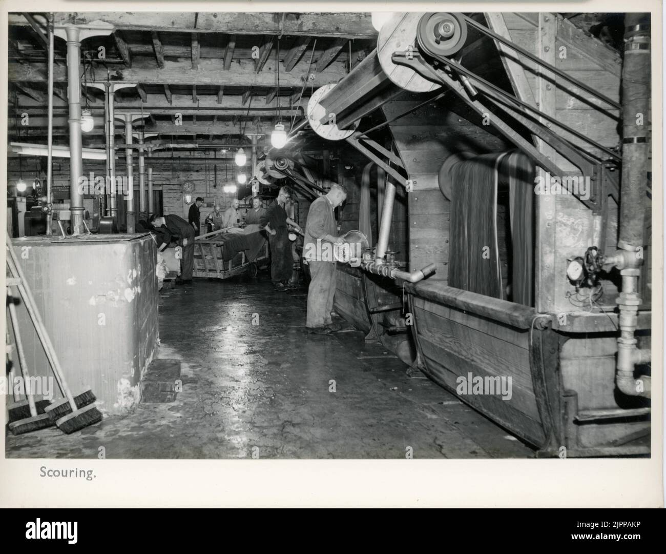 Smith & Calverley Ltd. cloth manufacturing mill in Huddersfield Stock ...