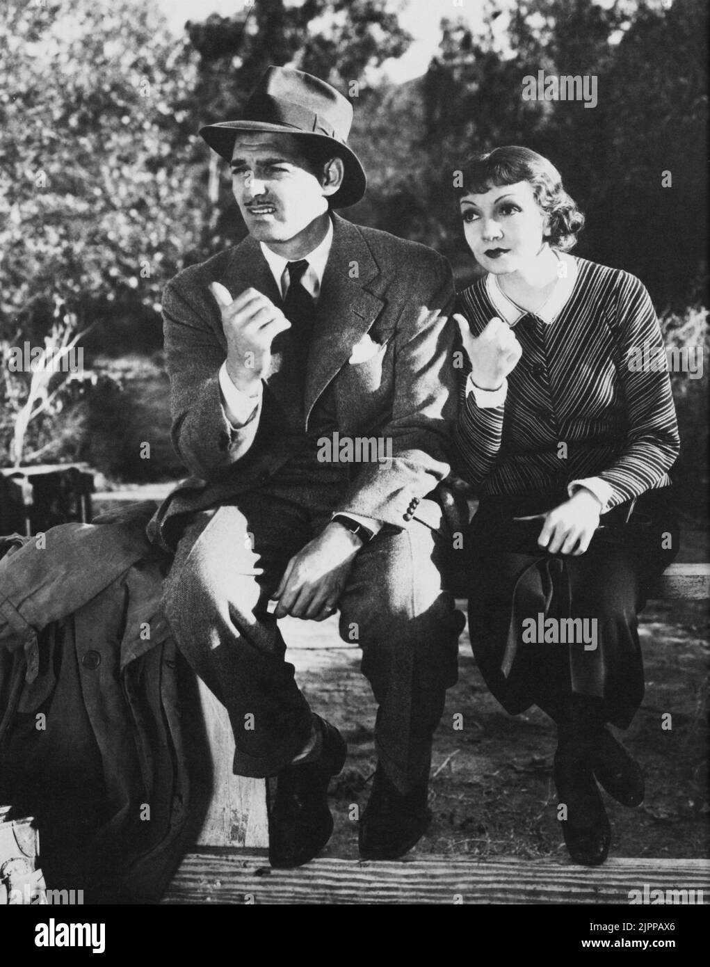 Claudette colbert 1934 portrait Black and White Stock Photos & Images ...
