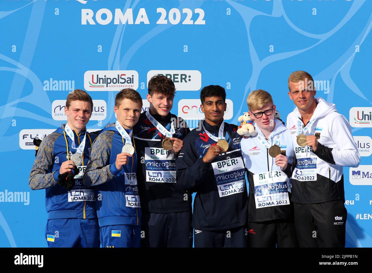 Rome, Italy. 19th Aug, 2022. Rome, Italy 19.08.2022: Cutmore Ben and ...