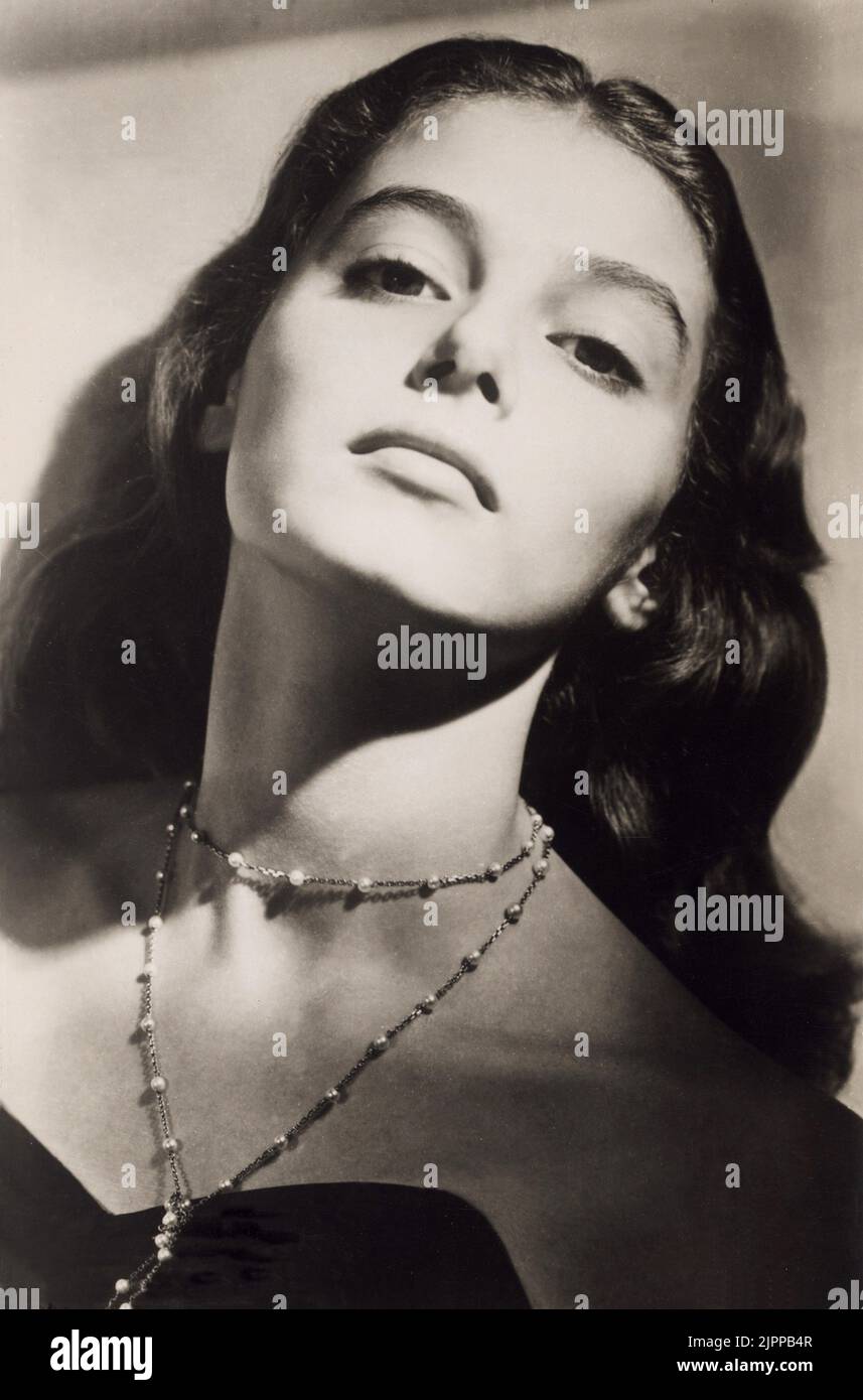 1953 c, USA : The italian actress ANNAMARIA PIERANGELI ( PIER ANGELI ...